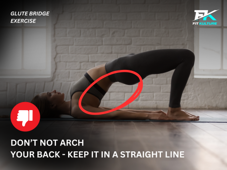 Glute Bridge Exercise - Best Form Tutorial | 4WRD Fitness
